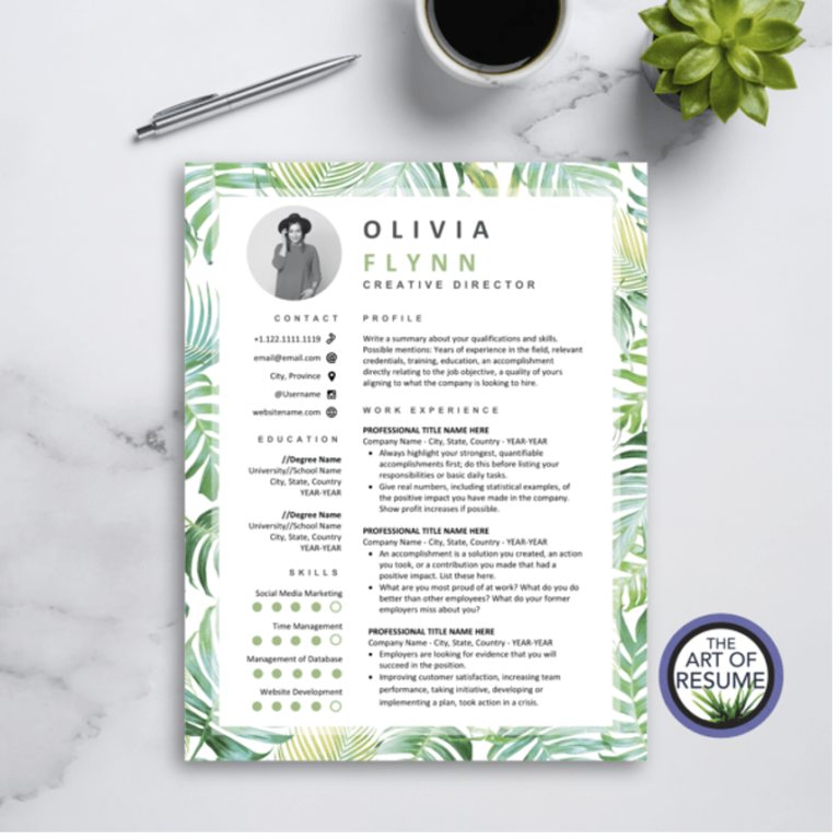 48 Excellent Resume Designs to Impress Your Future Employer - Collart ...