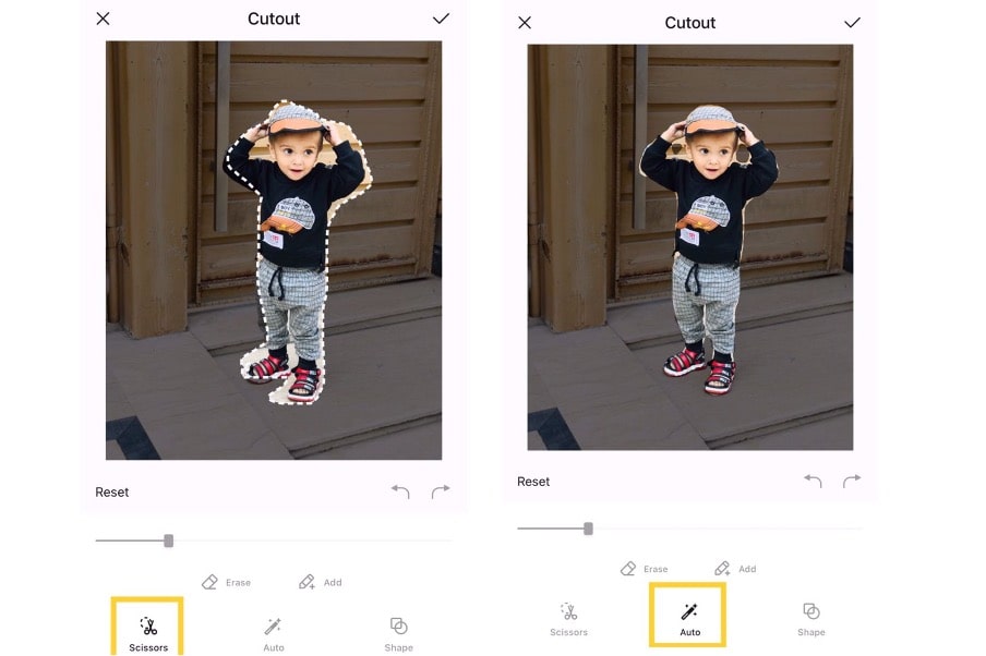 How To Crop Image Into Different Shapes Collart Photo Editor And 