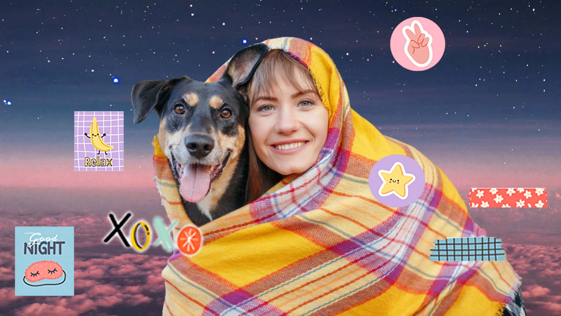 Add Stickers to Photos - Collart Photo Editor and Collage Maker